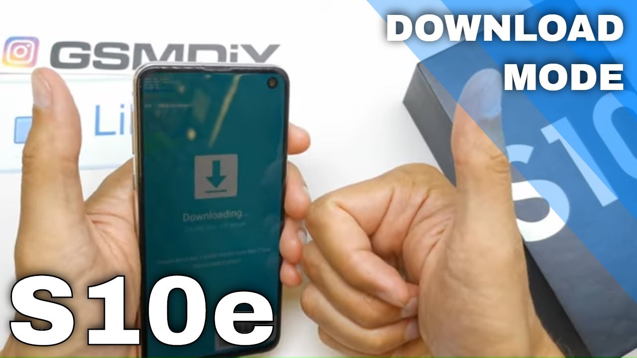 Download Mode SAMSUNG Galaxy S10e - YouTube