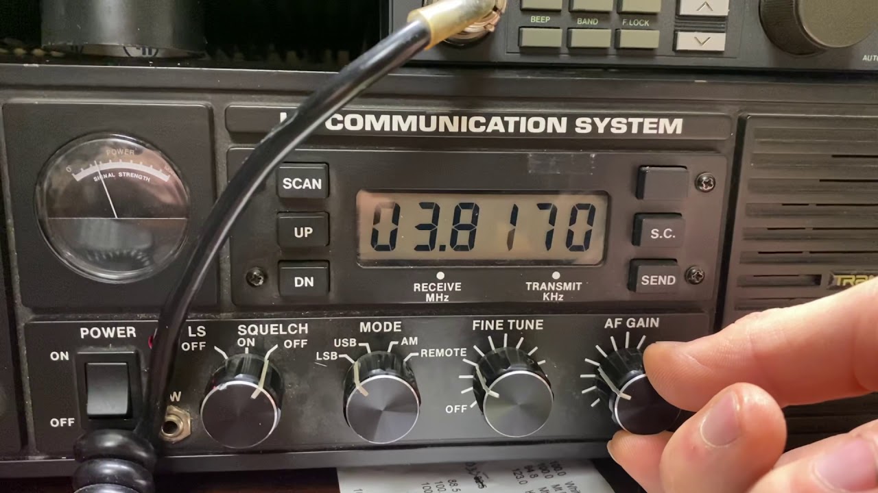 Rare Transworld TW100 SSB Radio - YouTube