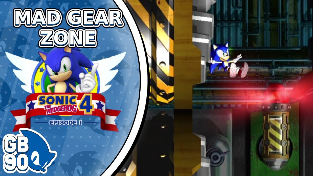 Sonic the Hedgehog 4: Episode 1 - Part 4 - Mad Gear Zone - YouTube