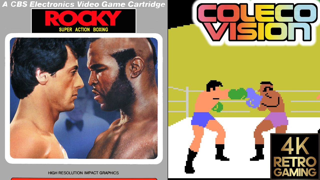 Rocky Super Action Boxing 4k Gameplay - YouTube