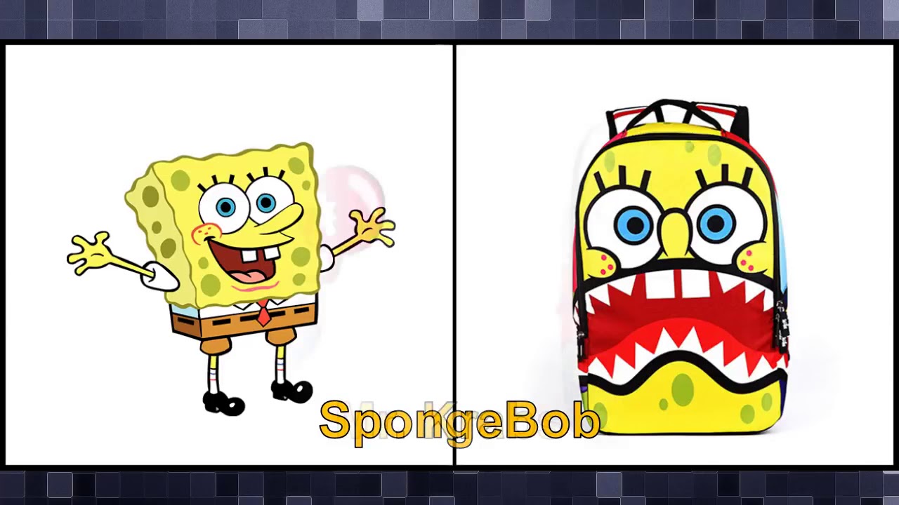 SpongeBob SquarePants Sebagai Tas Sekolah | Tas Sekolah SpongeBob Untuk ...
