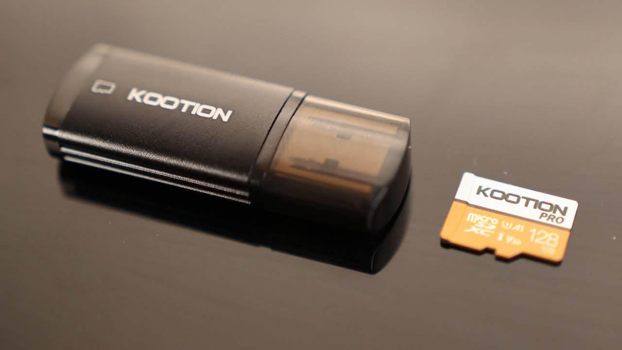 KOOTION Pro 128GB MicroSD Card + Reader - YouTube
