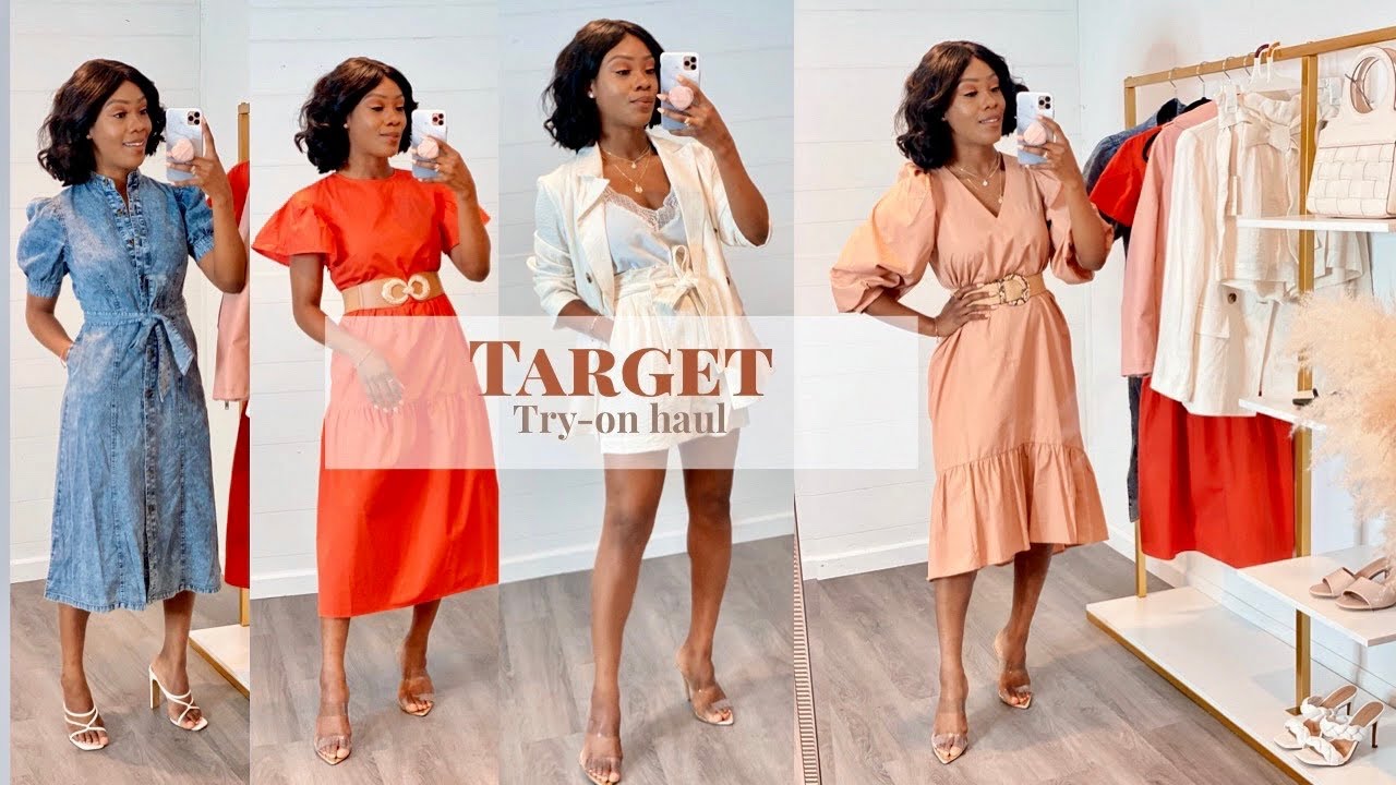 TARGET SPRING TRY-ON HAUL | SPRING 2021 | What's New at Target - YouTube