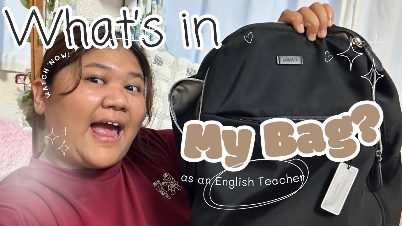 A *chaotic video of me forgetting words😅 | What's in my bag? 🎒 - YouTube