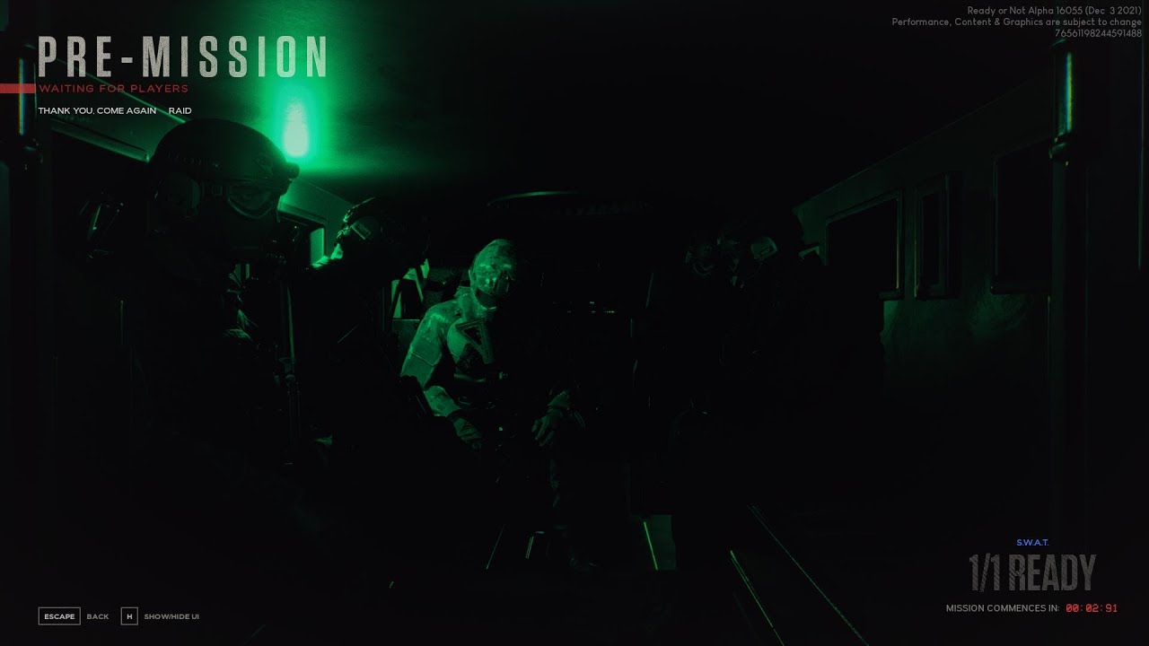 Ready or Not Alpha (Gas Station) gameplay - YouTube