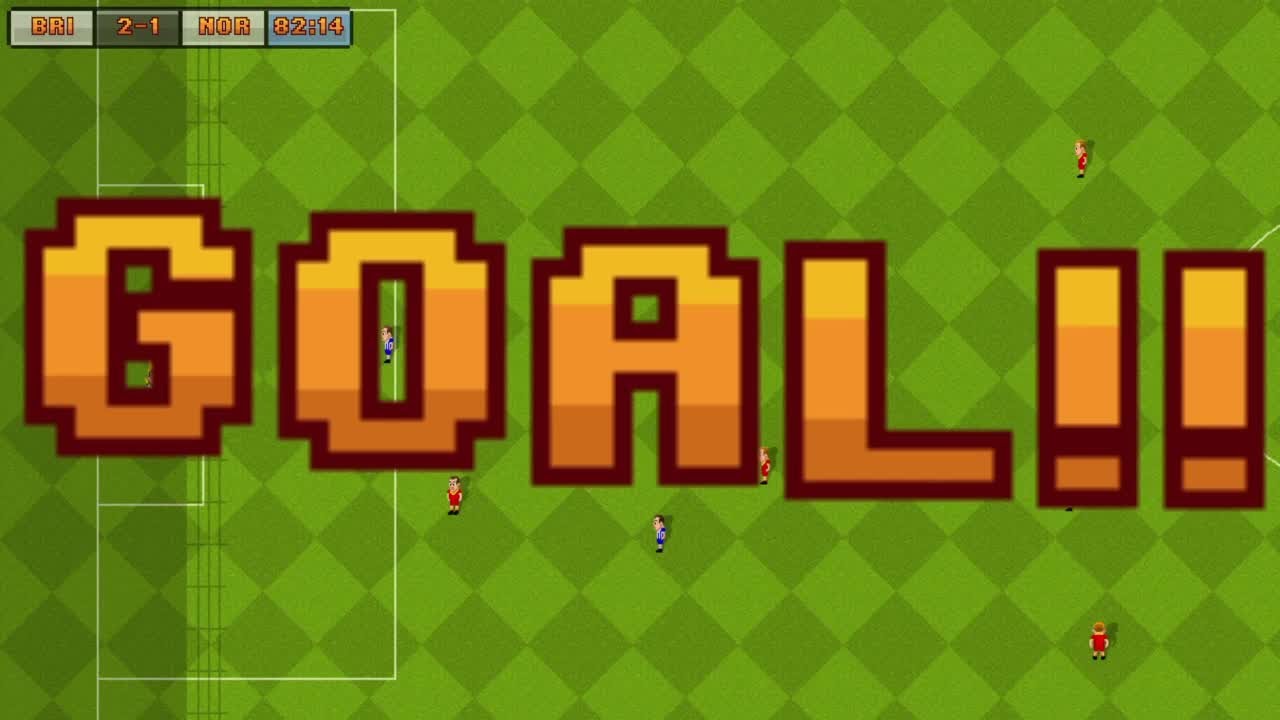 16-Bit Soccer PS4 Settings & Gameplay LPOS - YouTube