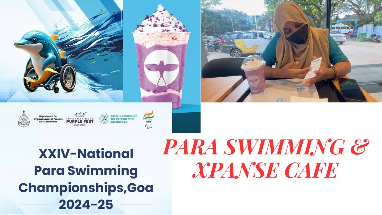 XPANSE Cafe Drink Review | Para Swimming Competition | Life Update ...