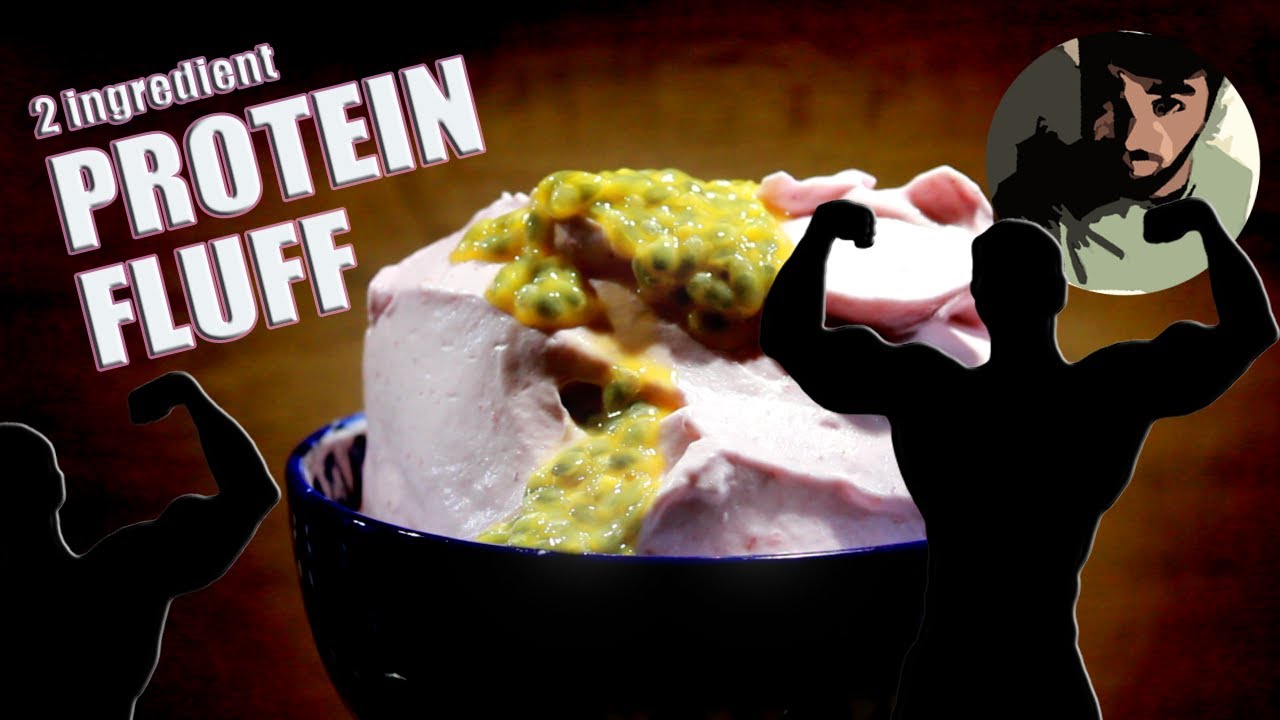 CASEIN is pure magic /// PROTEIN FLUFF with only 2 ingredients - YouTube