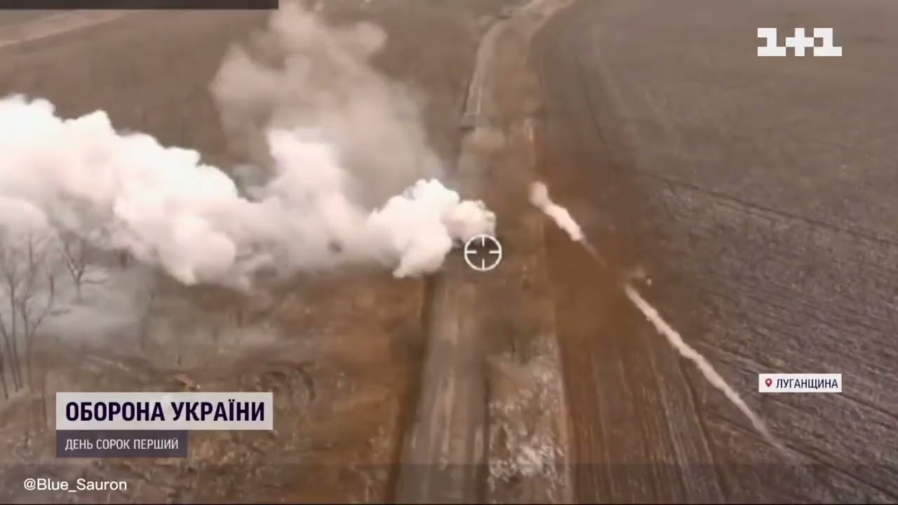 Watch : Russian column Destroyed - YouTube