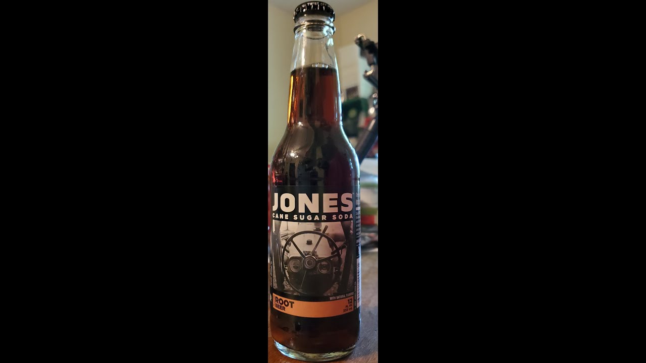 Jones Cane Sugar Root Beer Soda Review - YouTube