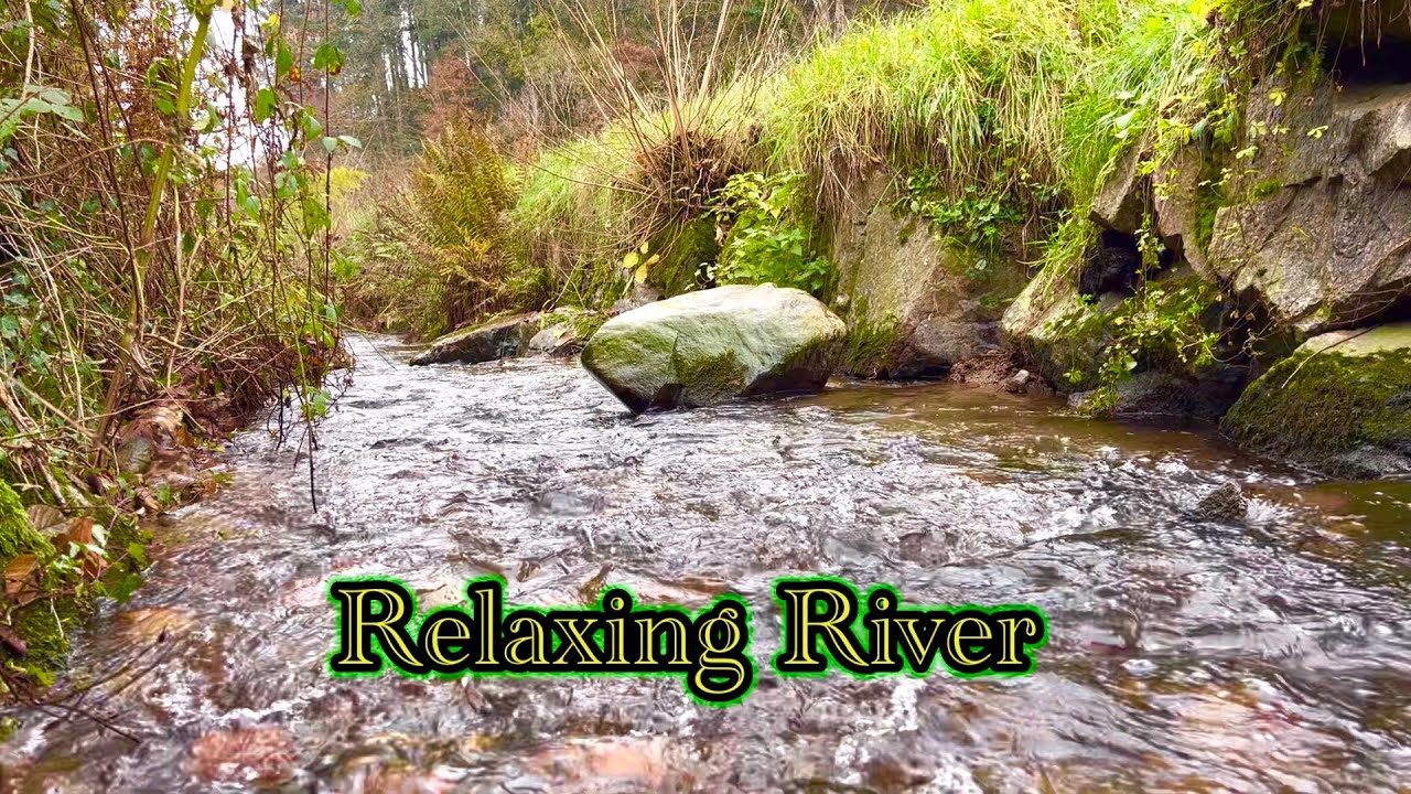Soothing Mountain River / Calming Nature Sounds - YouTube