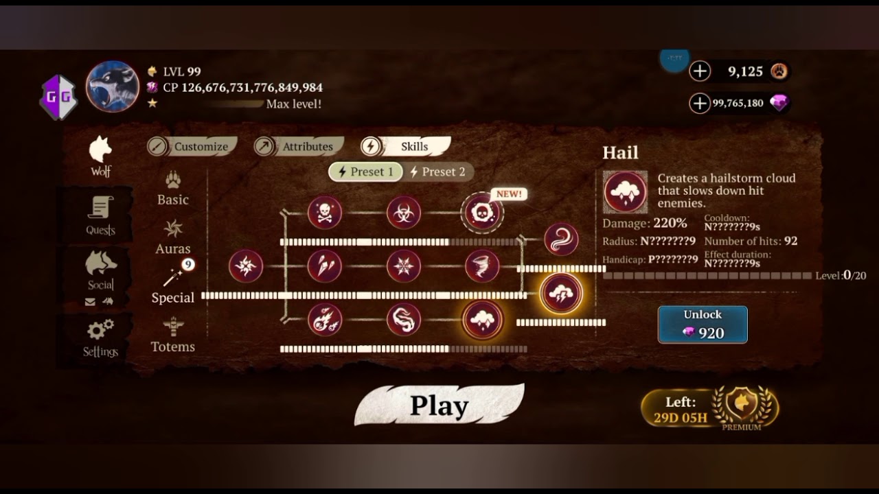 Hack The Wolf Hack Health And Movement Speed And Skills 🔥 - YouTube