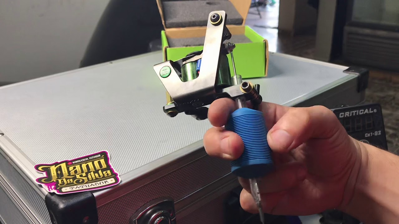 EIkon -Green Monster- tattoo machine. Liner tatuajes #tattoo #ink # ...