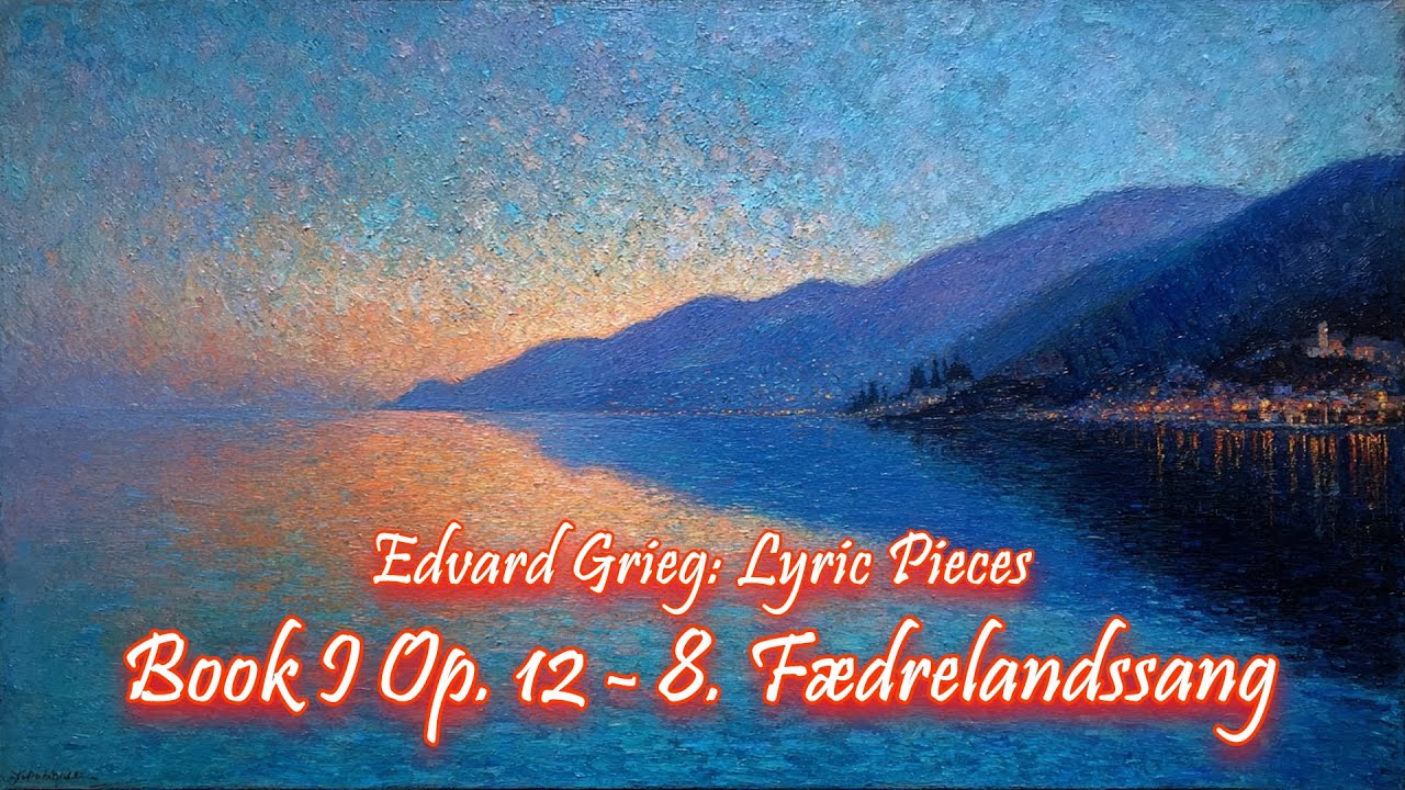 Edvard Grieg: Lyric Pieces - Book I, Op. 12 - 8. Fædrelandssang (Song ...