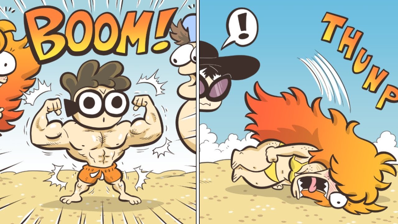 New Funny Nerd And Jock Comic Dub So Far #23 || Chicken Go - YouTube