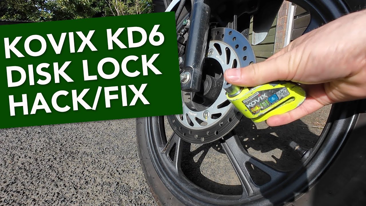 Hack to stop your disk lock coming undone by accident - YouTube