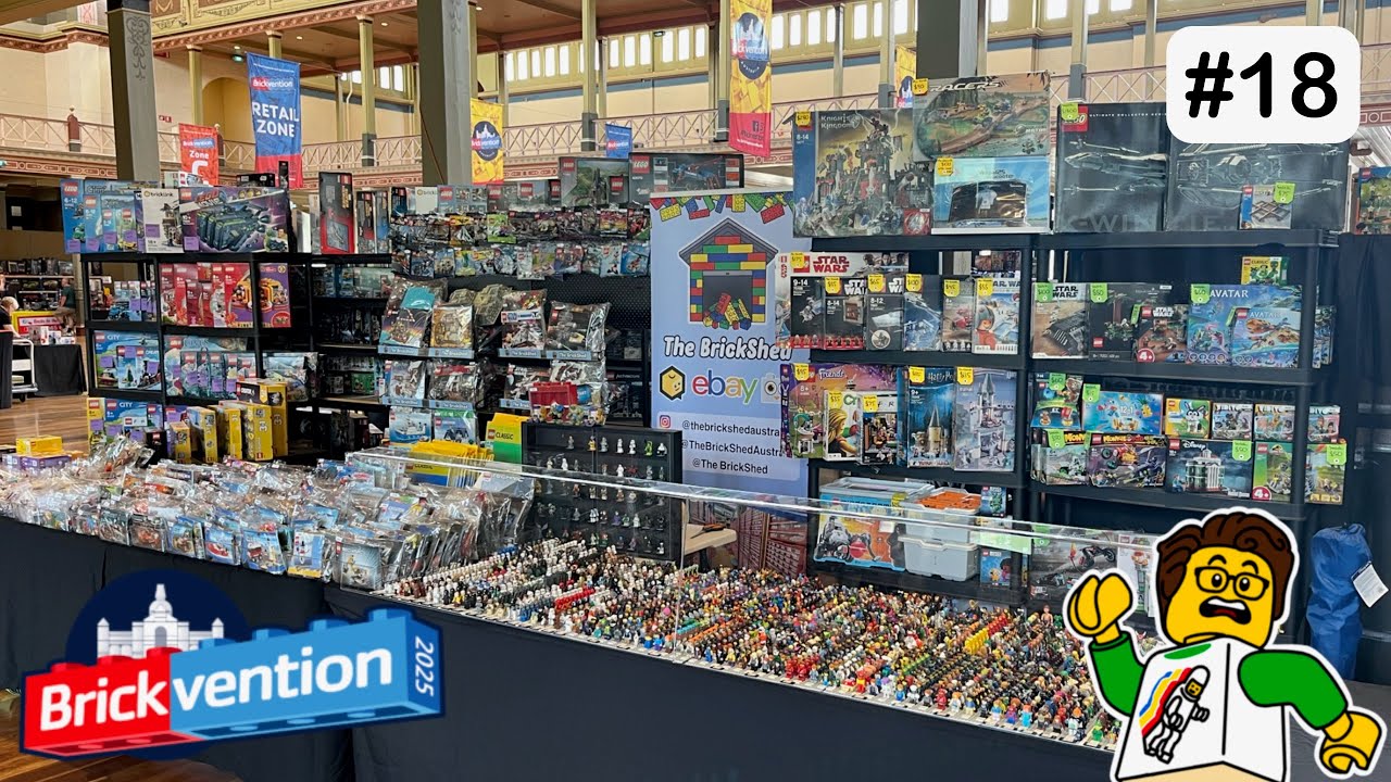 Selling 1000s of LEGO Figures and Sets at Brickvention 2025 - Bricklink ...