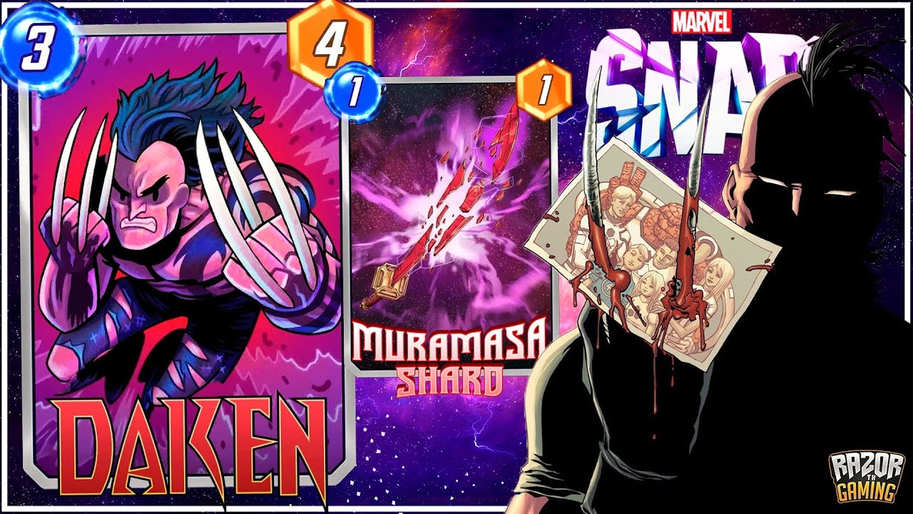 NUEVA CARTA EN MARVEL SNAP: DAKEN + MAZOS 🔴 MARVEL SNAP - YouTube