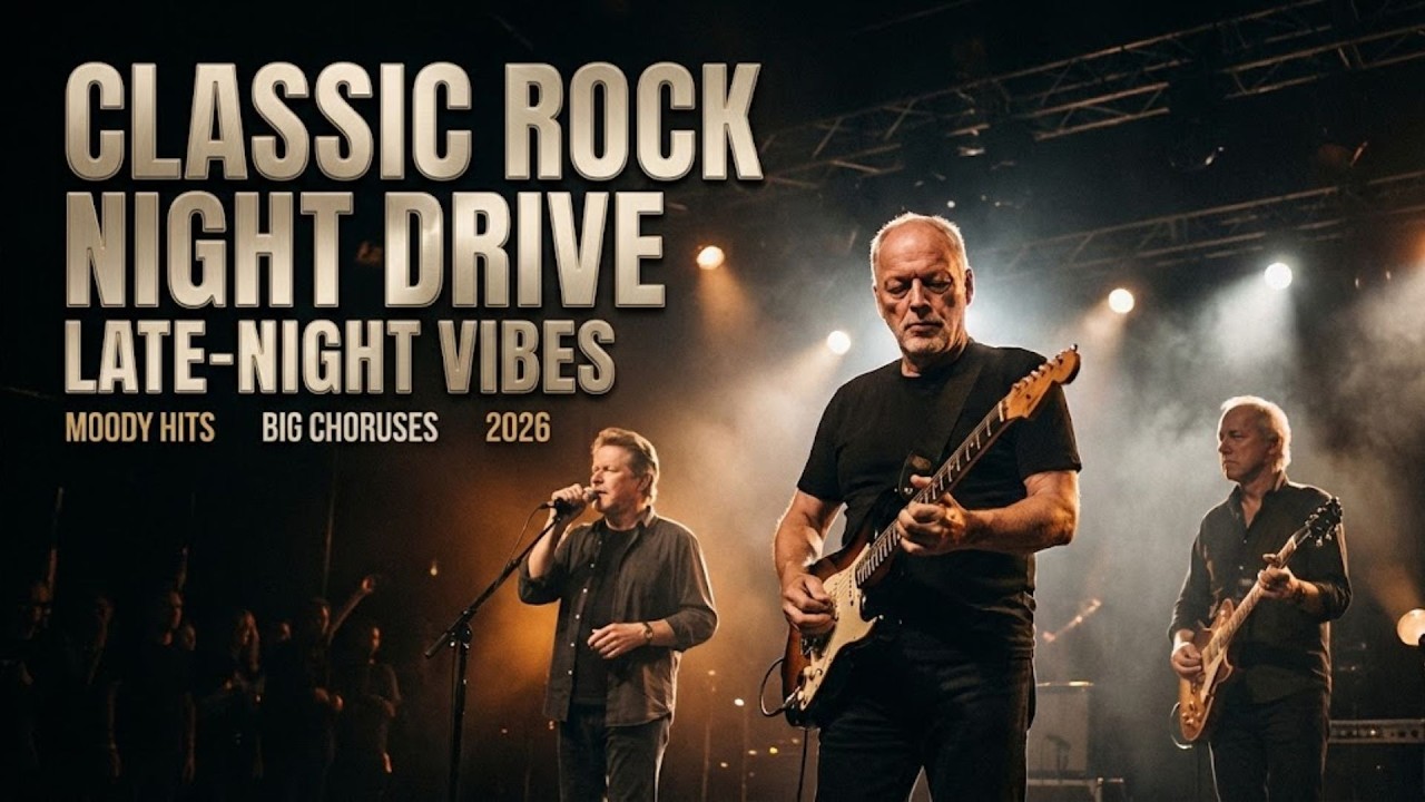 Classic Rock Night Drive (2026) | Moody Hits, Big Choruses, Late‑Night ...