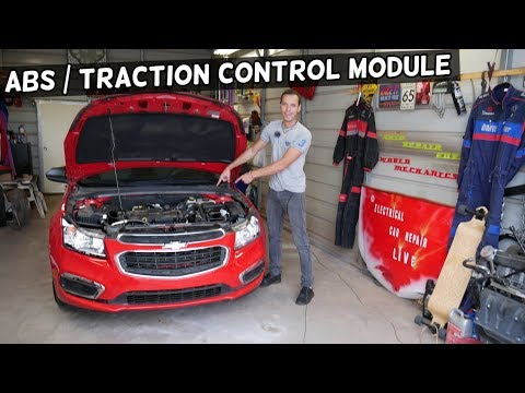 CHEVROLET CRUZE ABS TRACTION CONTROL MODULE PUMP LOCATION REPLACEMENT EXPLAINED, HOLDEN CRUZE