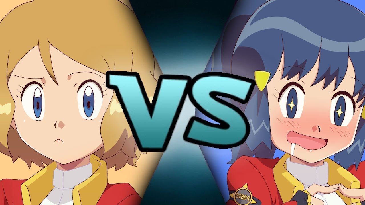 Ranger Serena vs Ranger Dawn | Sprite Battle - YouTube