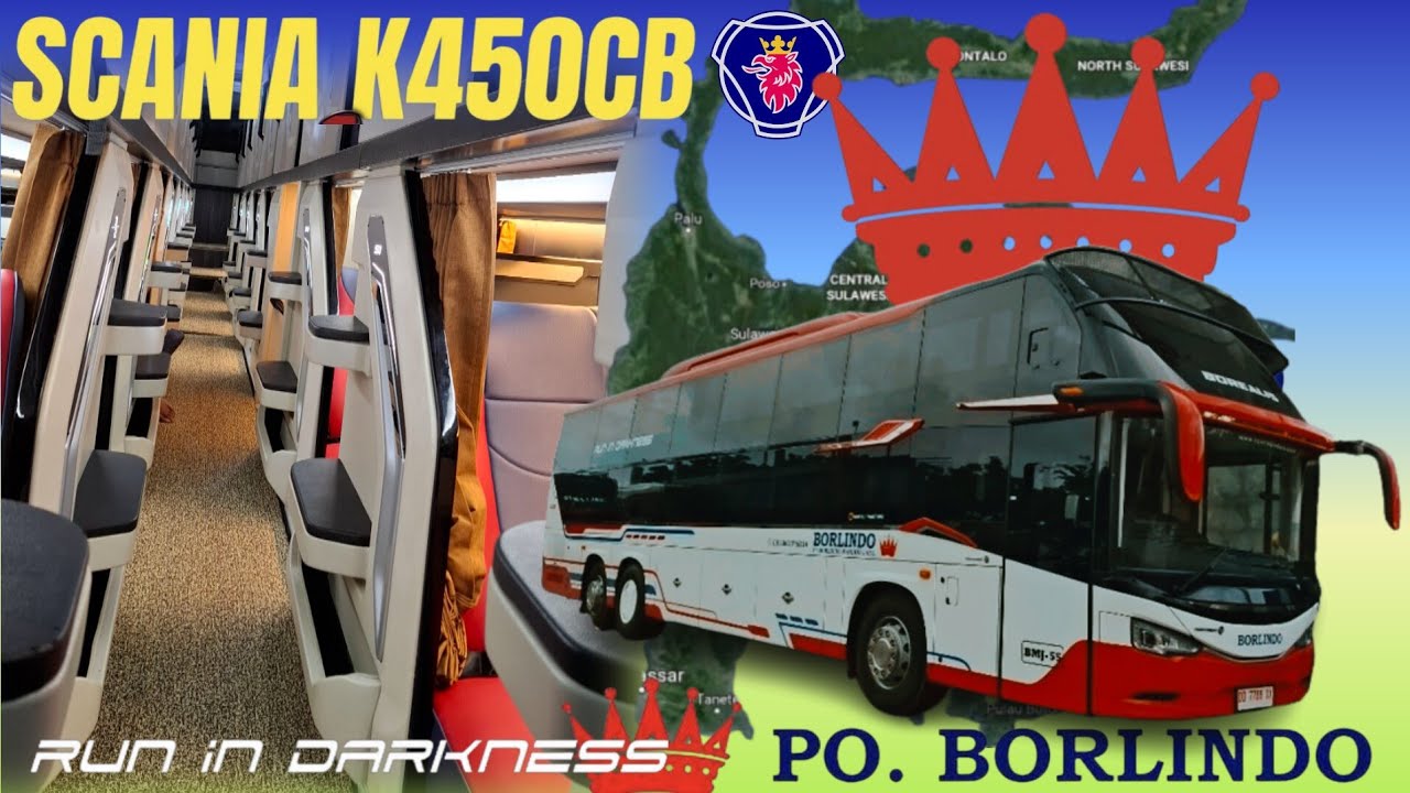 Bus Terbaru Dengan Full Sleeper ️po Borlindo Bodi Avante H9 Priority‼