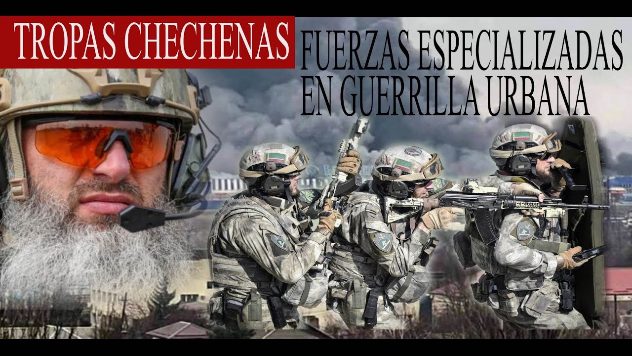 Tropas chechenas de elite - YouTube