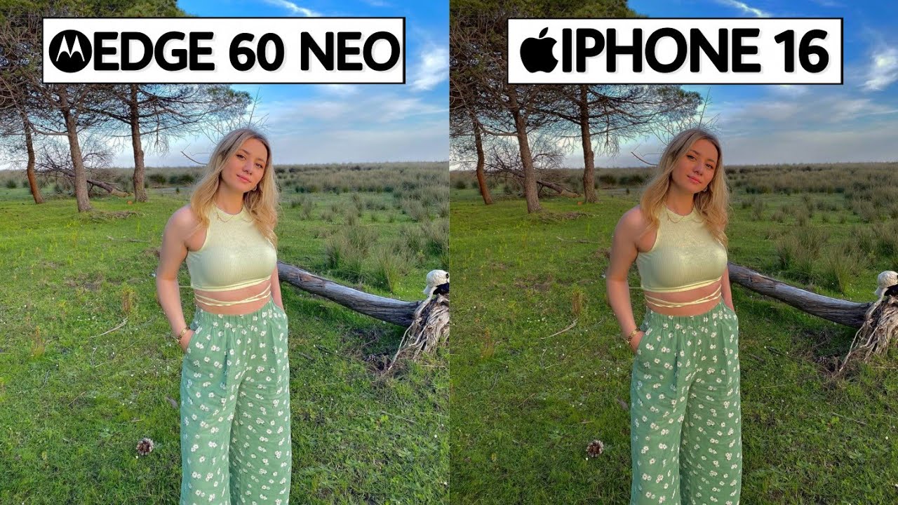Motorola Edge 60 Neo vs iPhone 16 Camera Test Comparison - YouTube