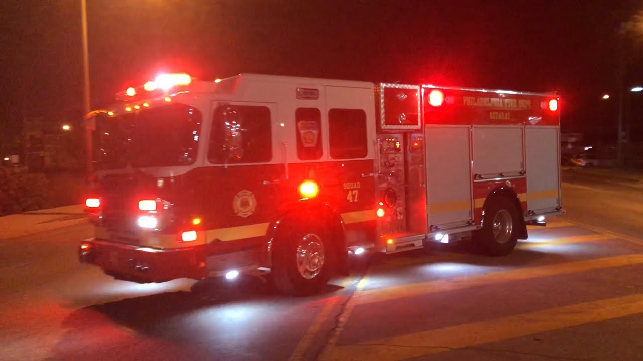 PFD NEW Squad 47 Responding - YouTube