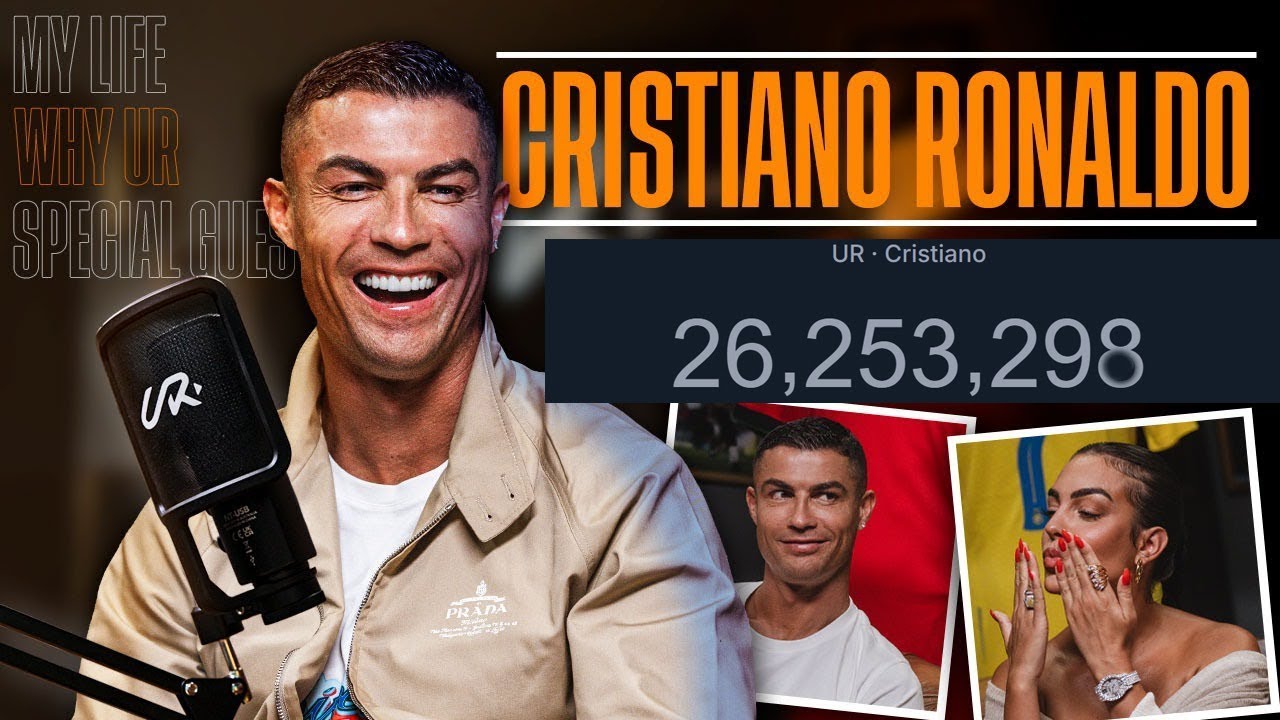 🔴LIVE: UR · Cristiano Ronaldo Sub Count (Cristiano Ronaldo New Channel ...