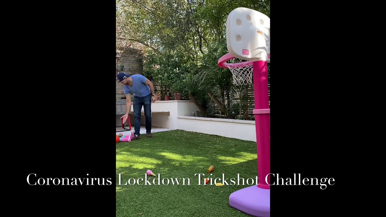 Coronavirus Lockdown Trickshot Challenge - YouTube