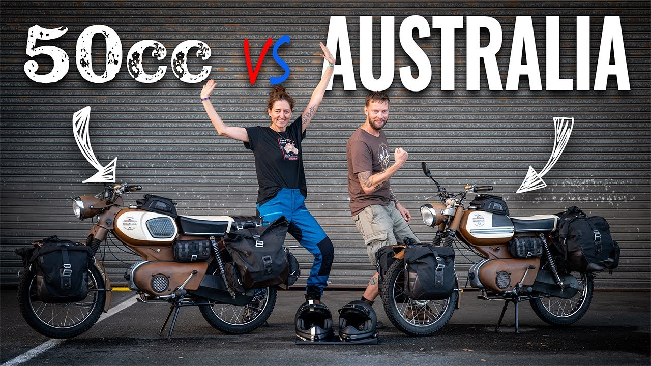 50 year old 50cc motorcycles on Australia's TOUGHEST TERRAIN... Can ...