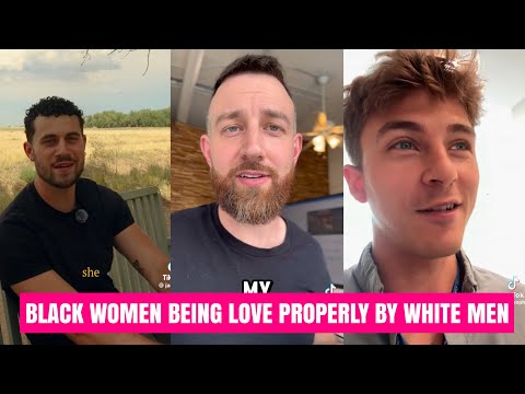 White Men Celebrating Being Married To Black Women 🔥 #interracialdating 