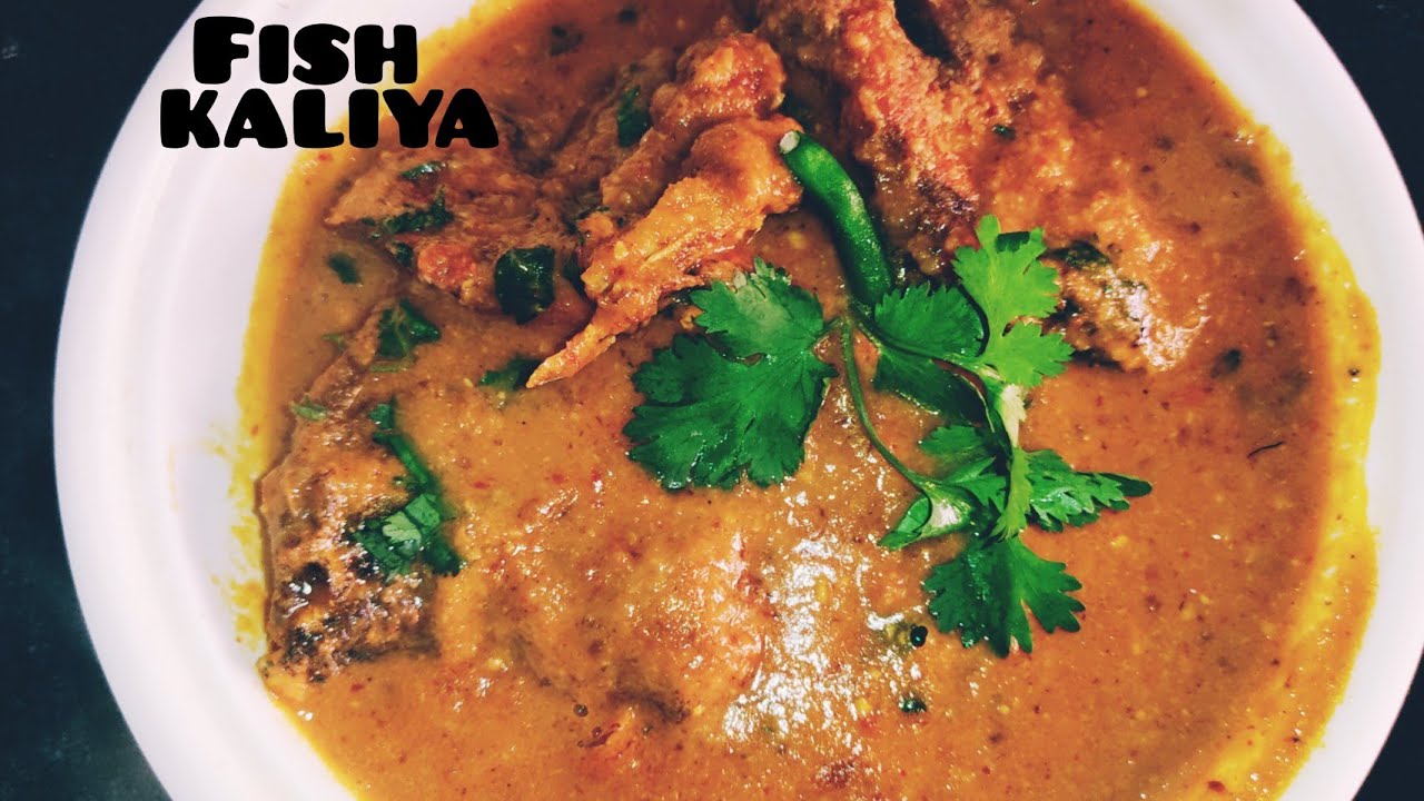 HOW TO MAKE FISH KALIYA|| BENGALI FISH CURRY|| KATLA KALIYA|| - YouTube