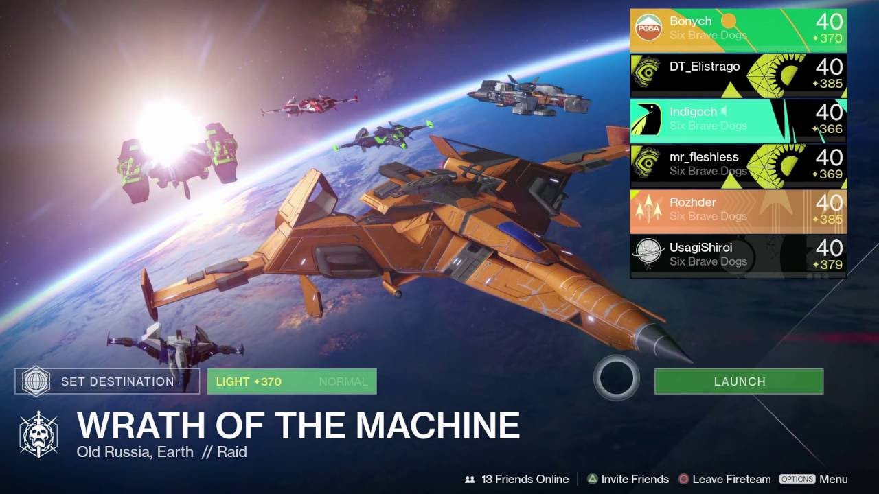 Destiny Wrath of the Machine Raid part 1 - YouTube