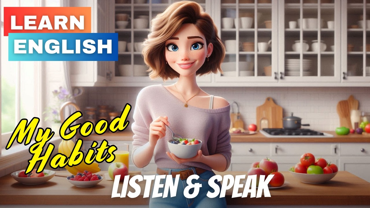 My Good Habits | Improve English Skills | English Listening & Speaking ...