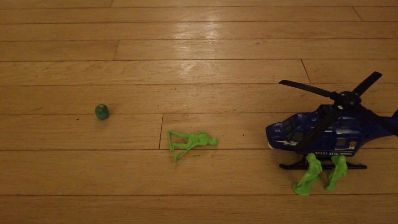 Green Army Men vs Blue Army Men - YouTube