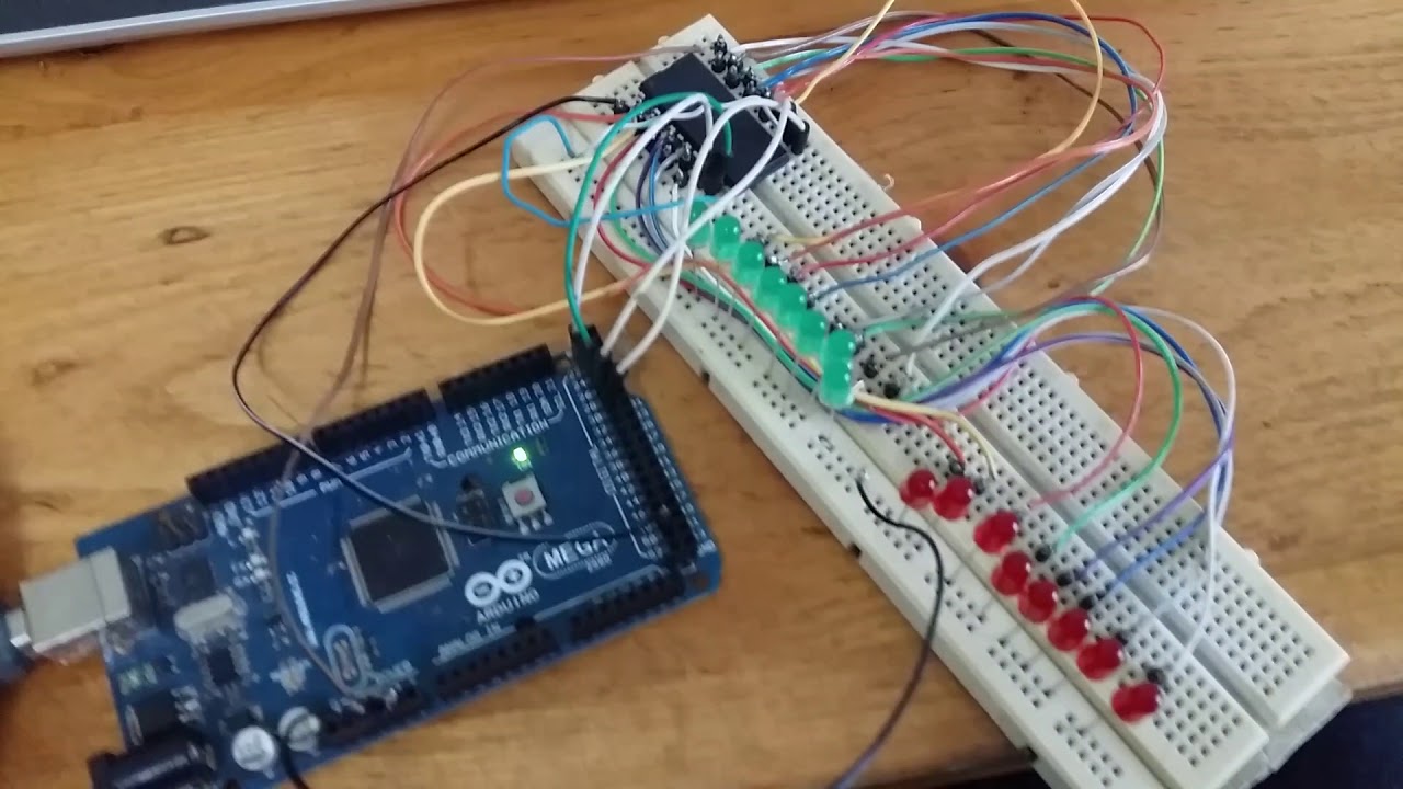 Dokumentasi Simulasi IC CD4067BE Multiplexer/Demultiplexer - YouTube