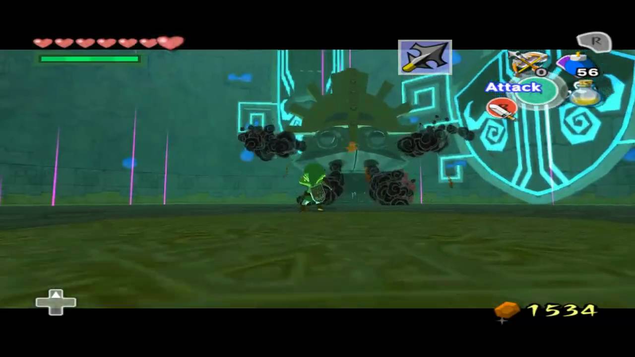 The Legend of Zelda Wind Waker HD -Tower of the Gods Boss @ 1080p 16xAA ...