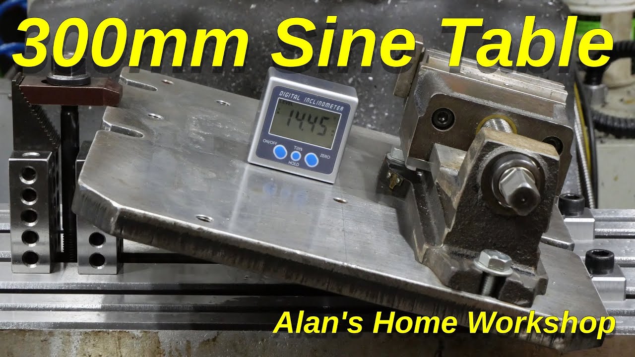 300mm Sine or Tilting Table - YouTube