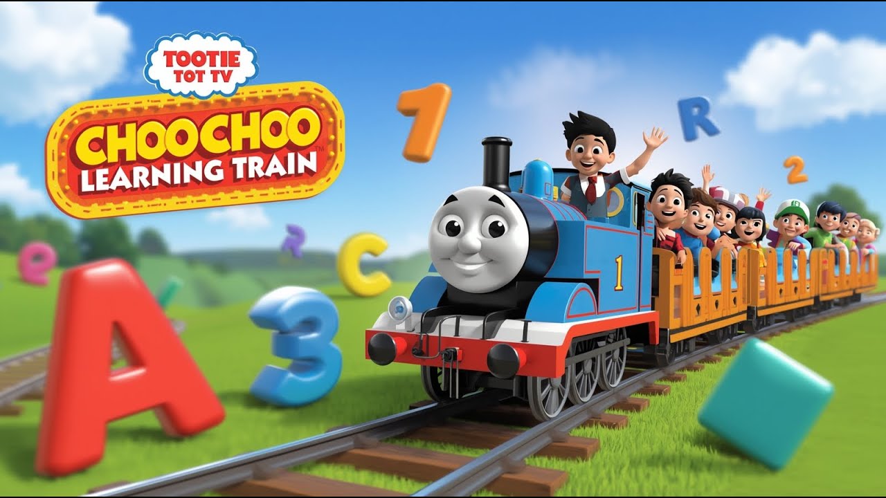 Choo Choo Train Song | Learn ABCs, Numbers & Colors! + More Kids ...