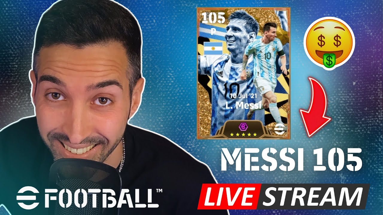 eFootball2024 - COMPRO MESSI 105 - YouTube
