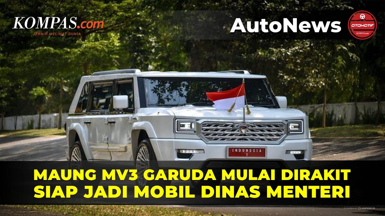 Pindad Maung MV3 Garuda Mulai Dirakit, Siap Jadi Mobil Dinas Menteri ...