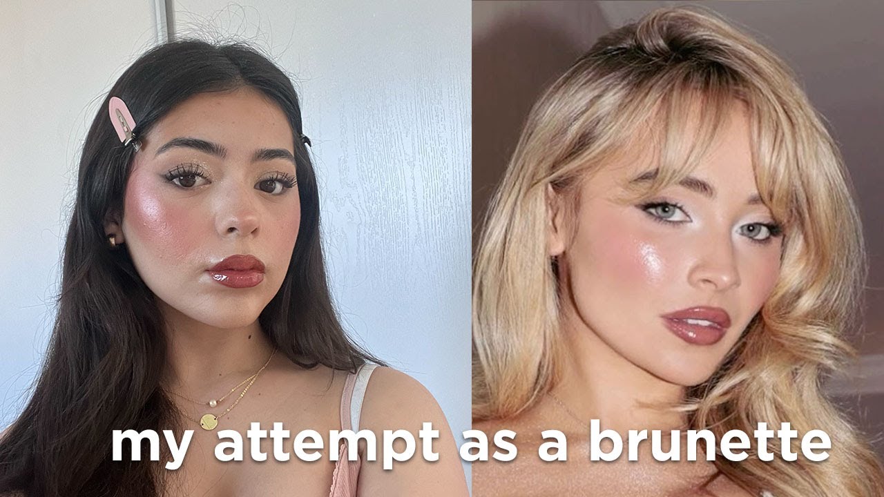 Recreating SABRINA CARPENTER'S Iconic Makeup Look | A Tutorial - YouTube