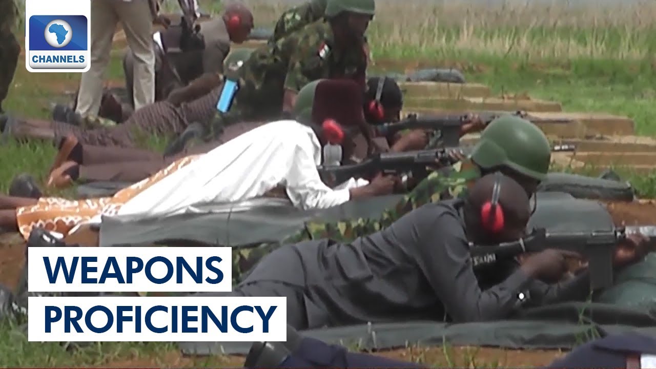 Nigerian Army Trains Personnel In Weapons Handling - YouTube