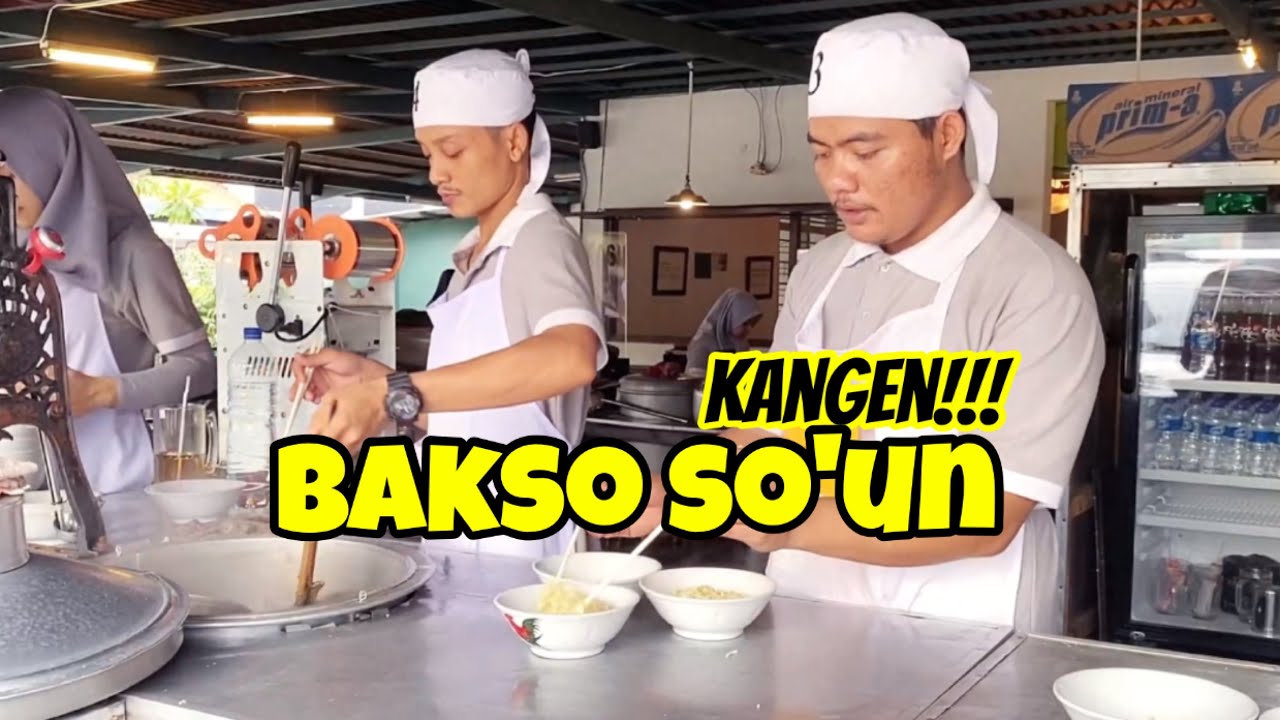 Bakso So'un Tebet Timur Kok Rasanya Beda - YouTube
