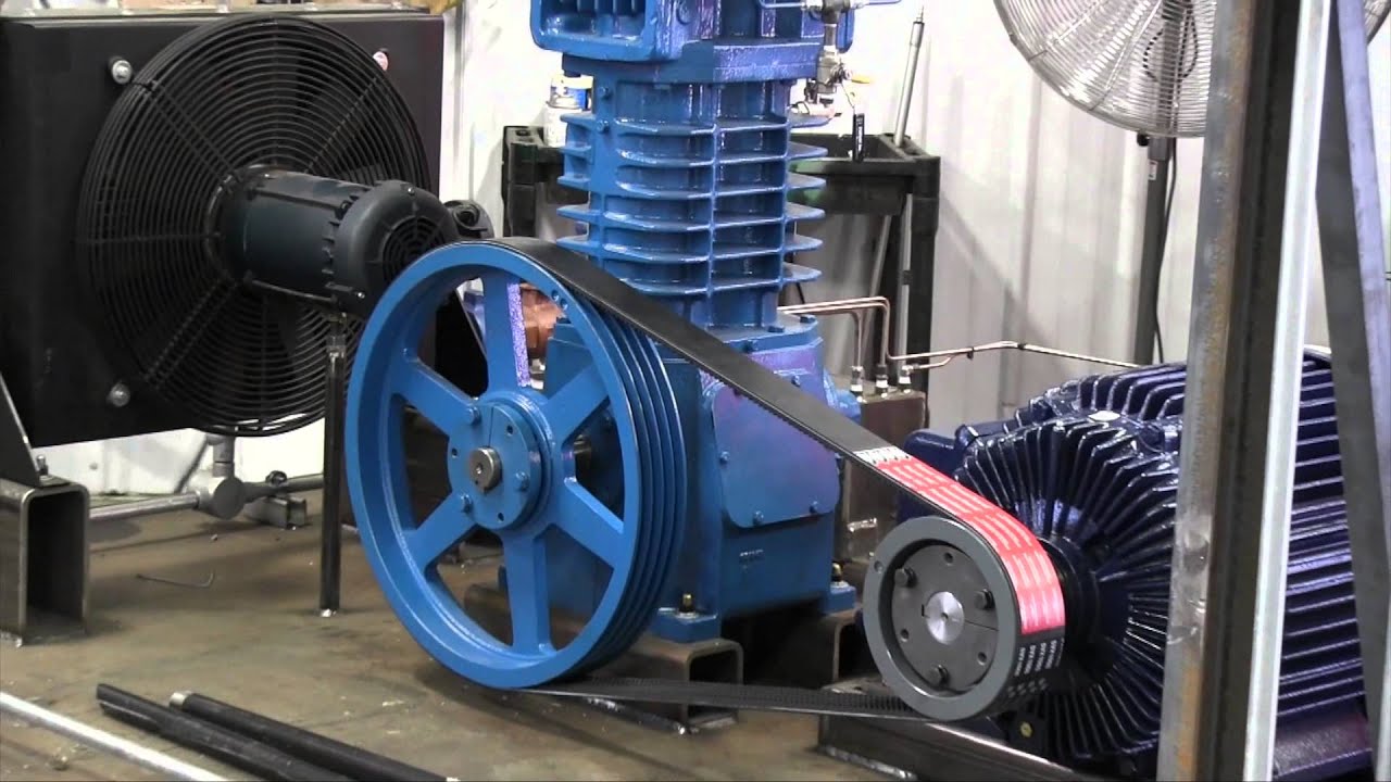 Vapor Recovery System Compressor Assembly - YouTube