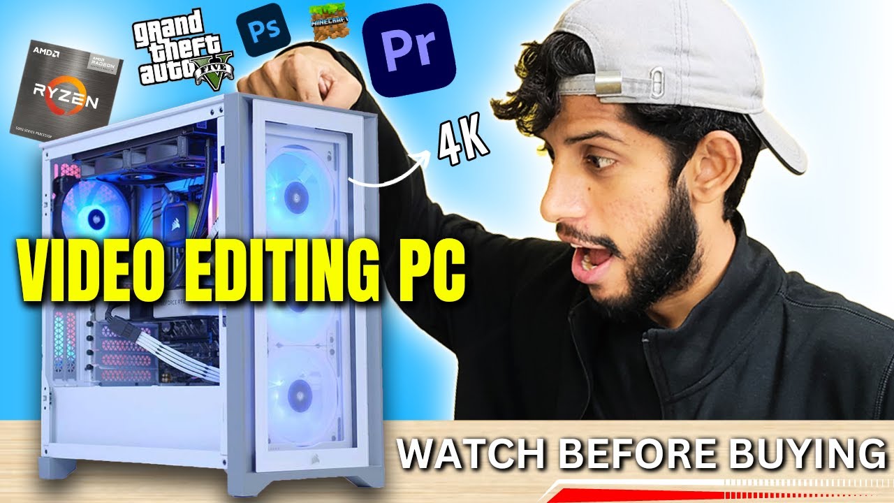 Best ULTIMATE 4K Video Editing ⚡ and Gaming PC Build 🔥 in Every Budget ...