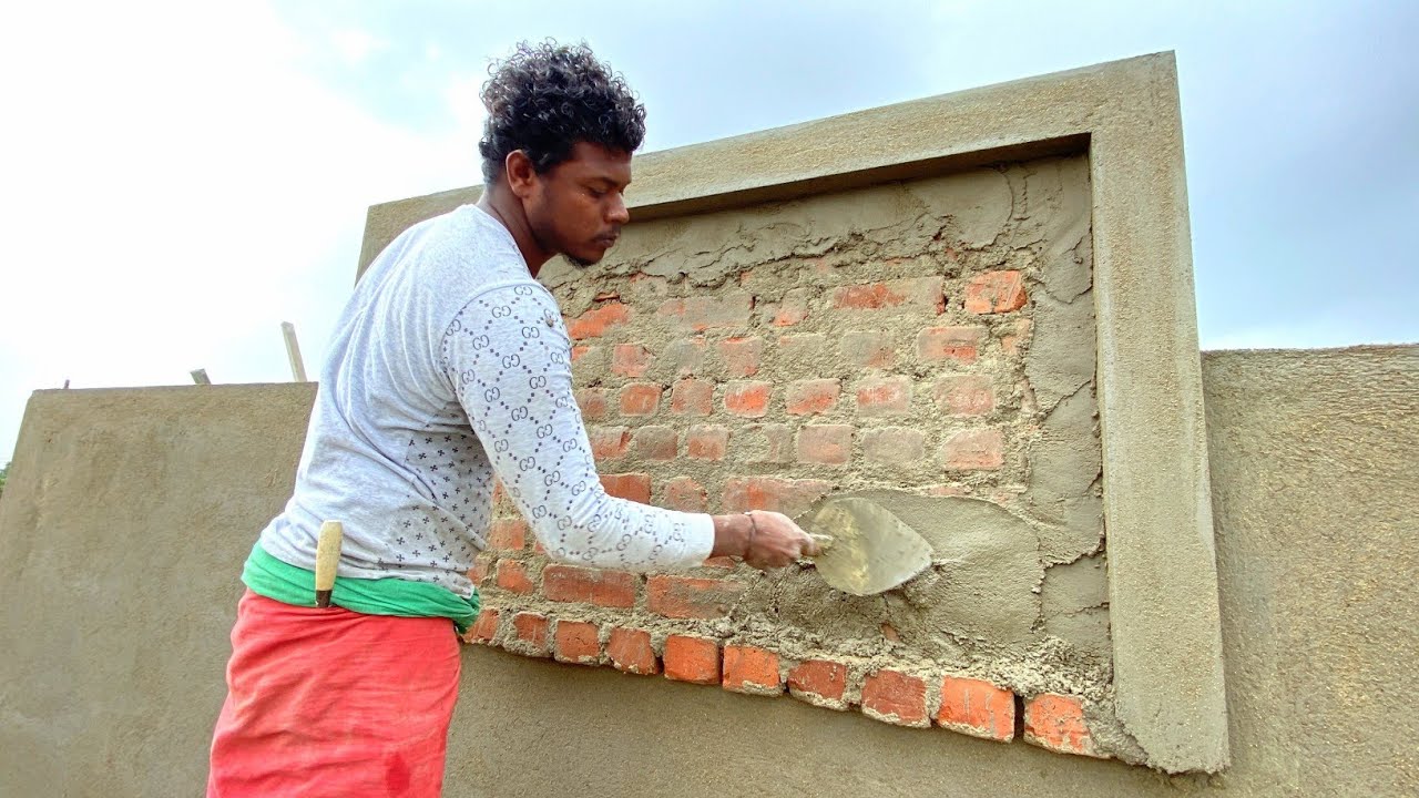 Techniques of Plastering _Parapet Front Wall Elevation Box Design ...