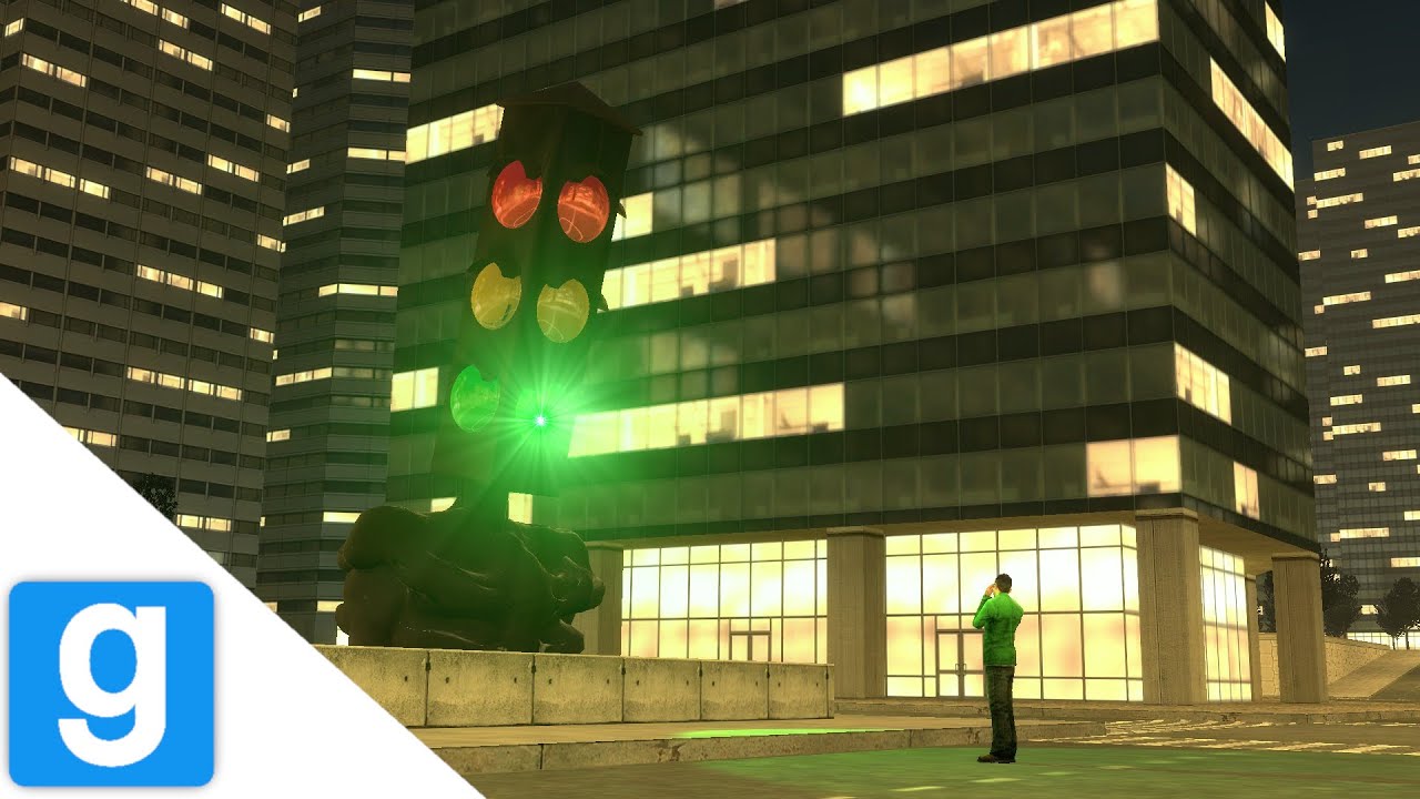 Garry's Mod Addon: Traffic Light Head - YouTube